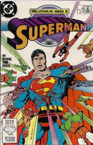 Amazon.com: SUPERMAN MILLENNIUM WEEK 2 JANUARY 1988 #13: Byrne & Kesel ...