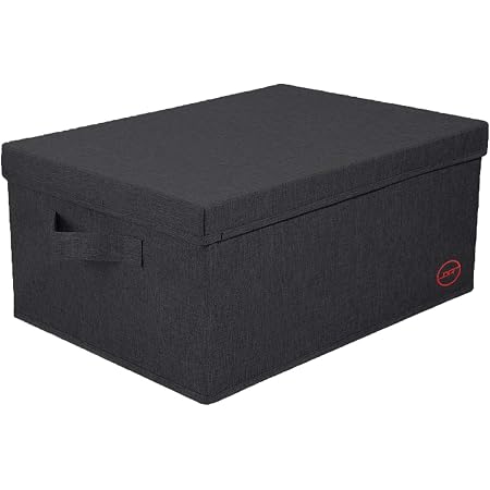DOUBLE R BAGS Collapsible Rectangular Storage Box Container Bins with ...