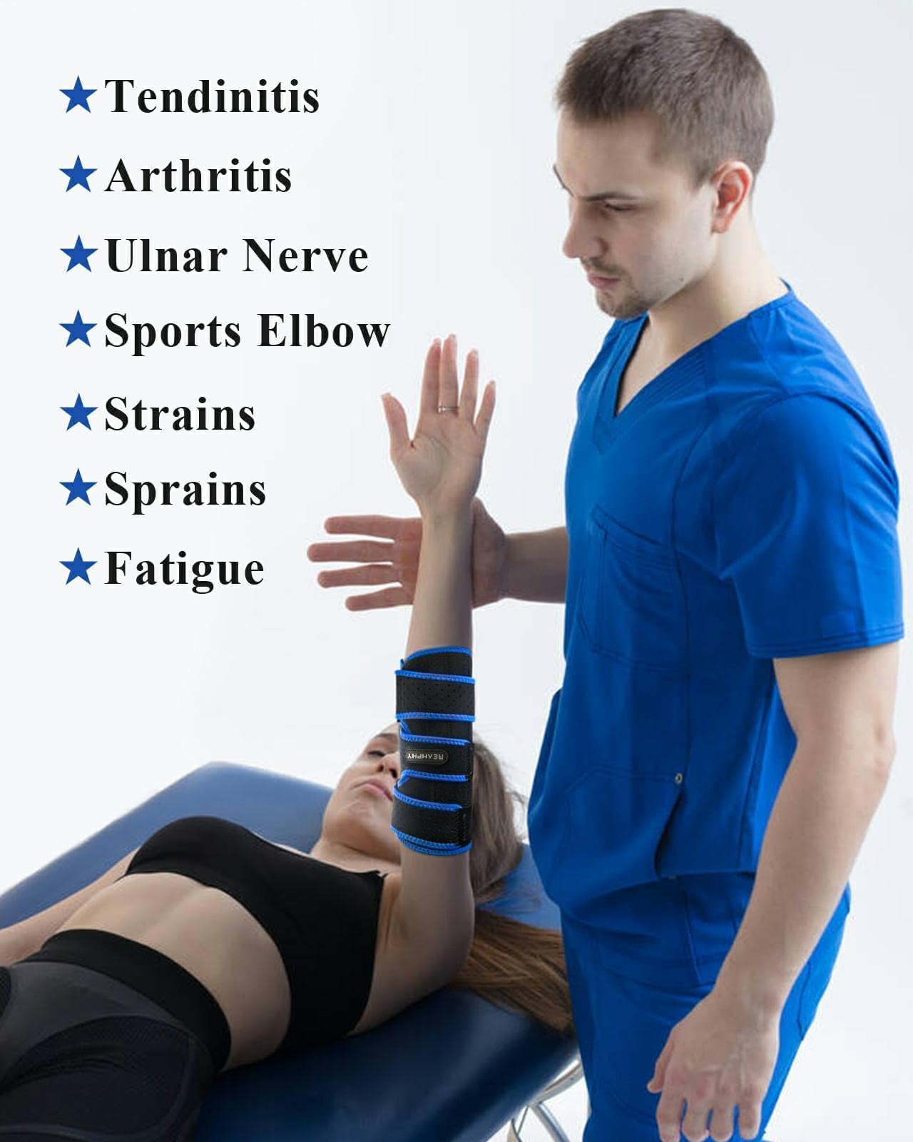 Snapklik.com : Elbow Brace,Comfortable Night Elbow Sleep Support,Elbow ...