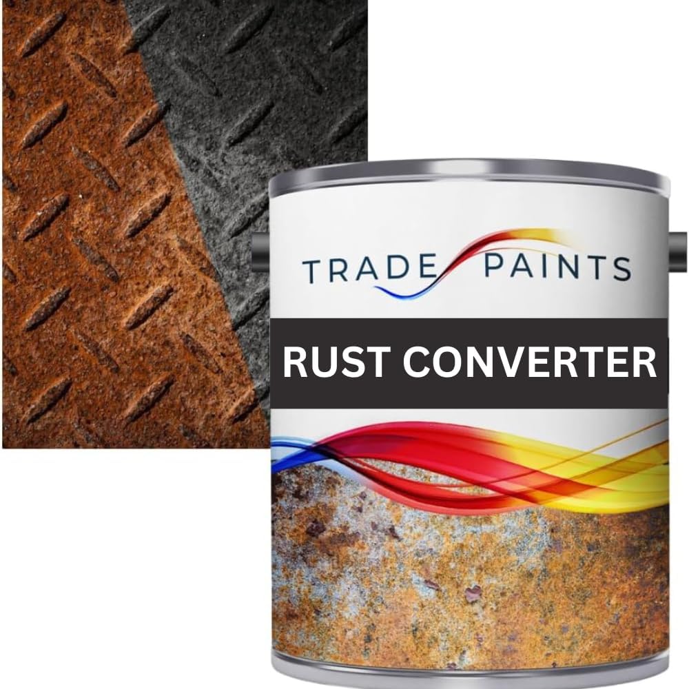 Trade Paints Rust Converter - Water Based Formula - Convert Rust Ready ...