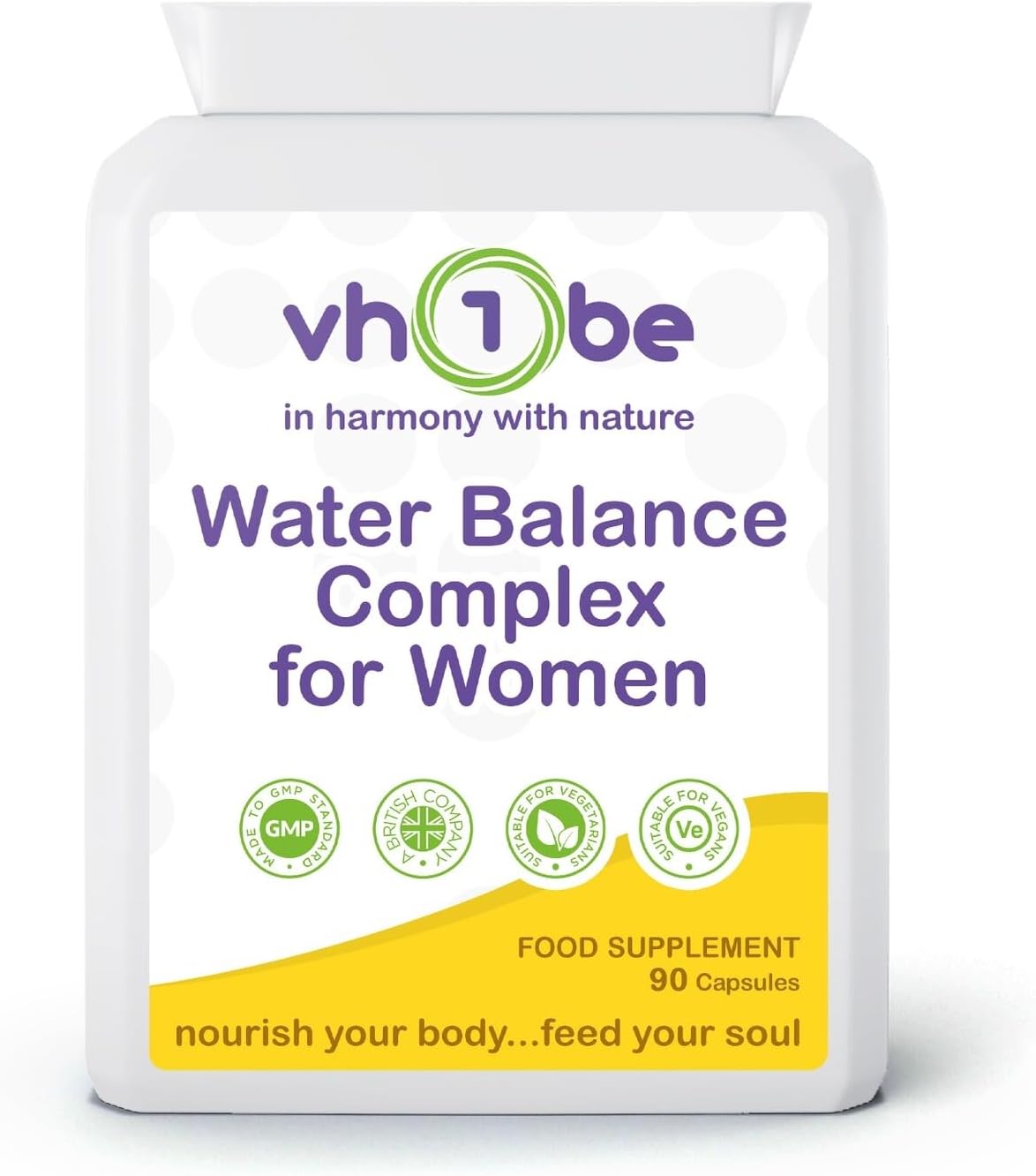 Water Balance Complex for Women 90 Capsules - Electrolyte and Hormonal ...