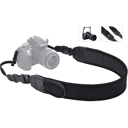 Amazon.com: USA Gear TrueSHOT Neck Strap Neoprene Camera Straps ...