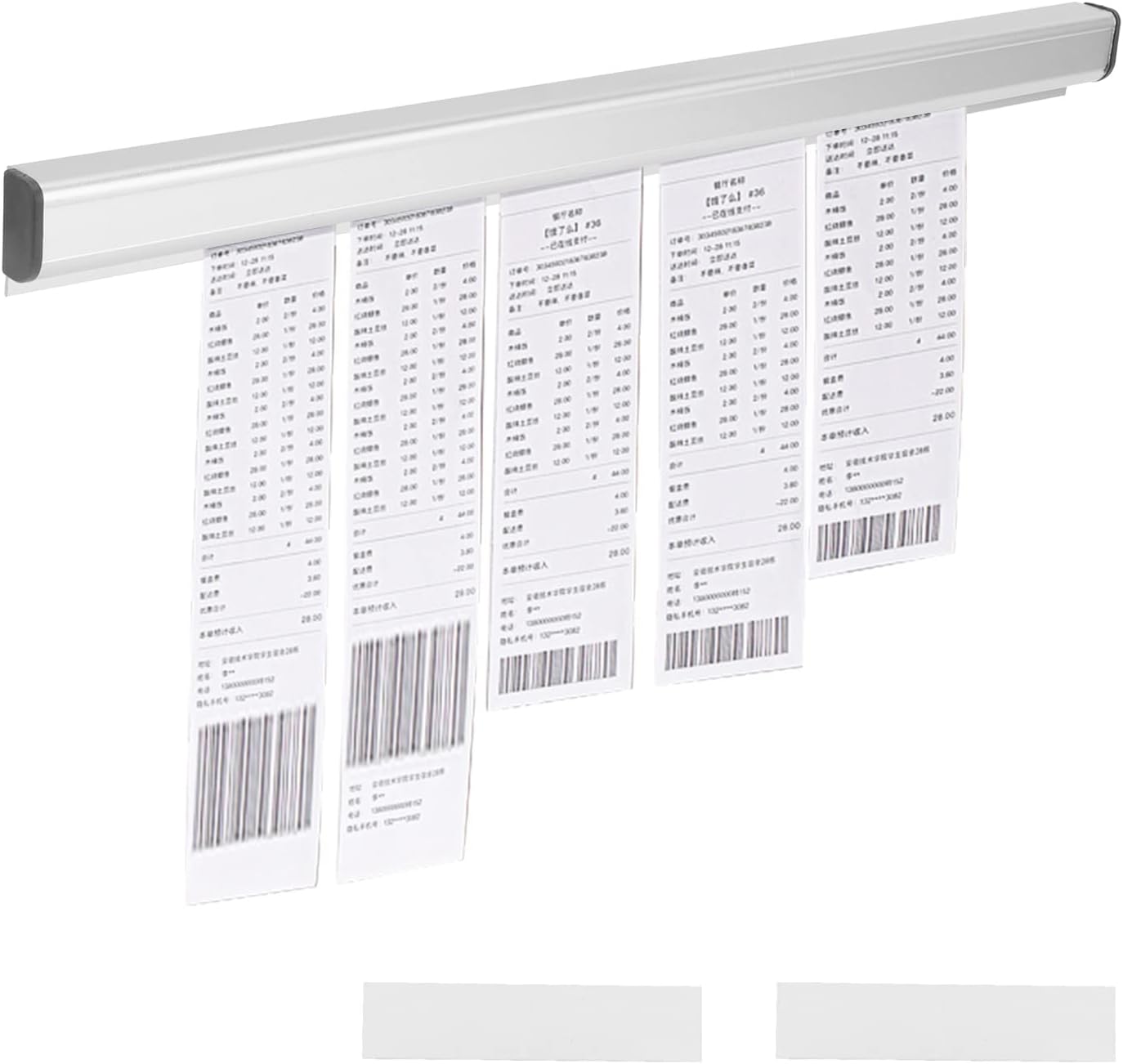 Amazon.com: CLWXHS 20" Ticket Bill Rack Order Holder Slide Rail ...