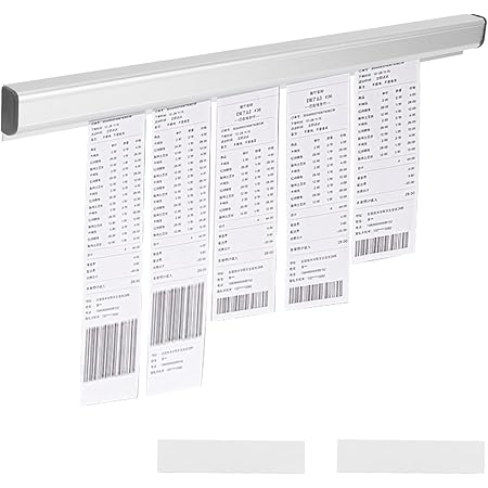 Amazon.com : 2 Pieces Aluminum Slide Ticket Holder, Ticket Check Rack ...
