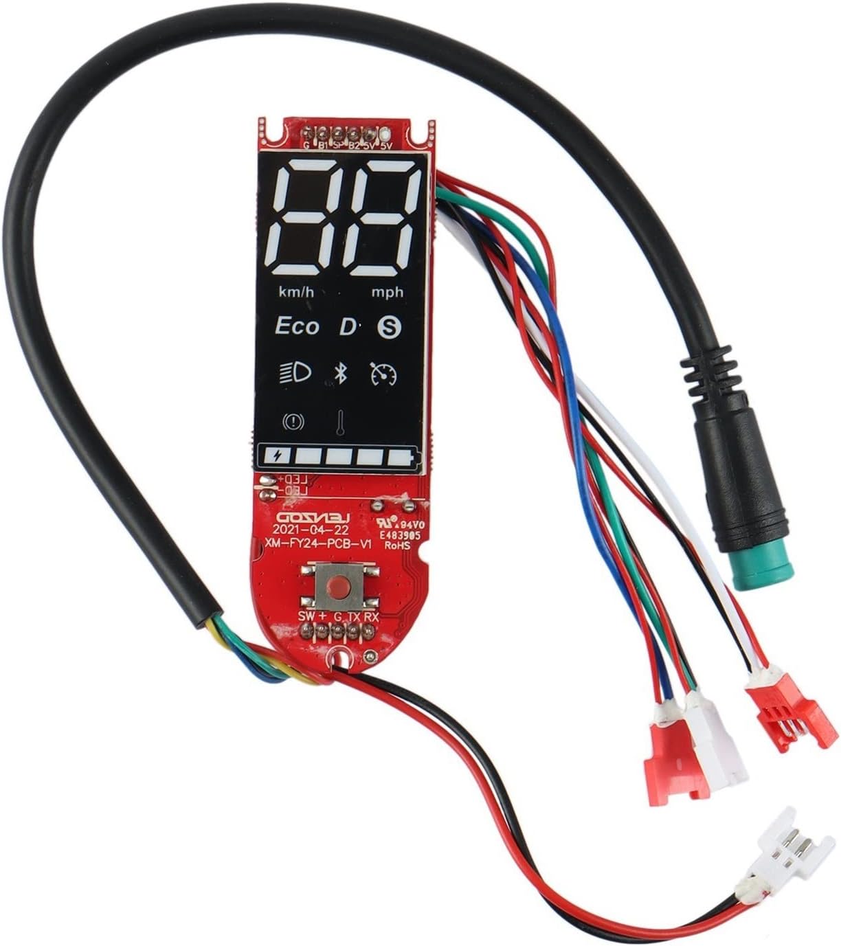 Amazon.com: DKTR 36V Electric Scooter Dashboard Display Circuit Board ...