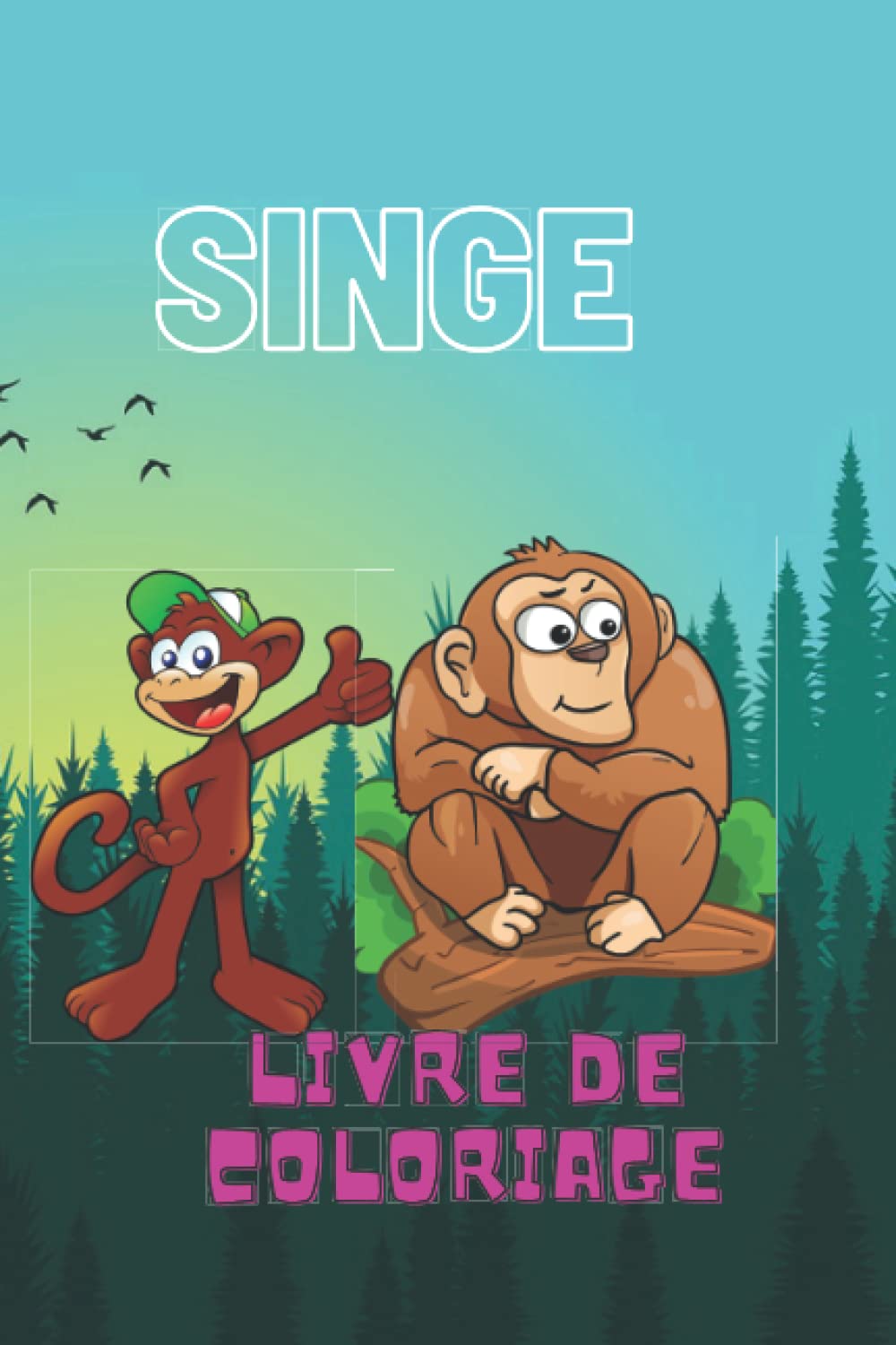 Coloriage De Petite Fille Singe