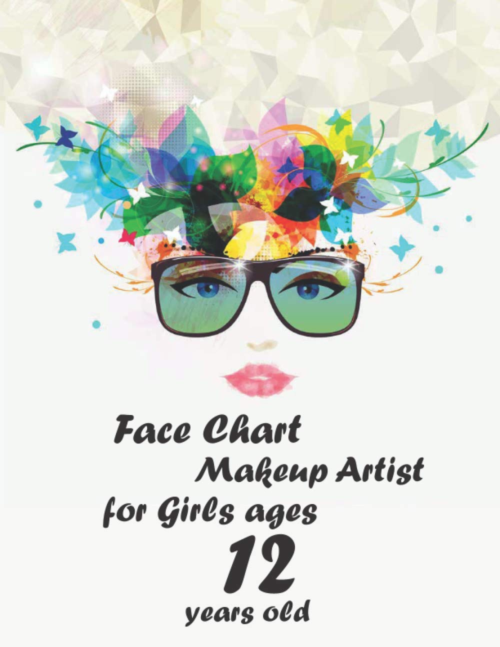 Buy Face Chart Makeup Artist for Girls ages 12 years old: Basic face ...
