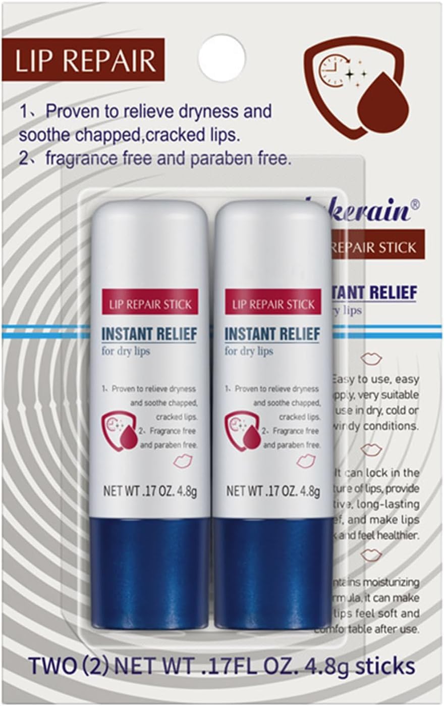 Lip Balm Stick - Lip Repair Cream for Dry Cracked Lips Balm Set, Lip ...