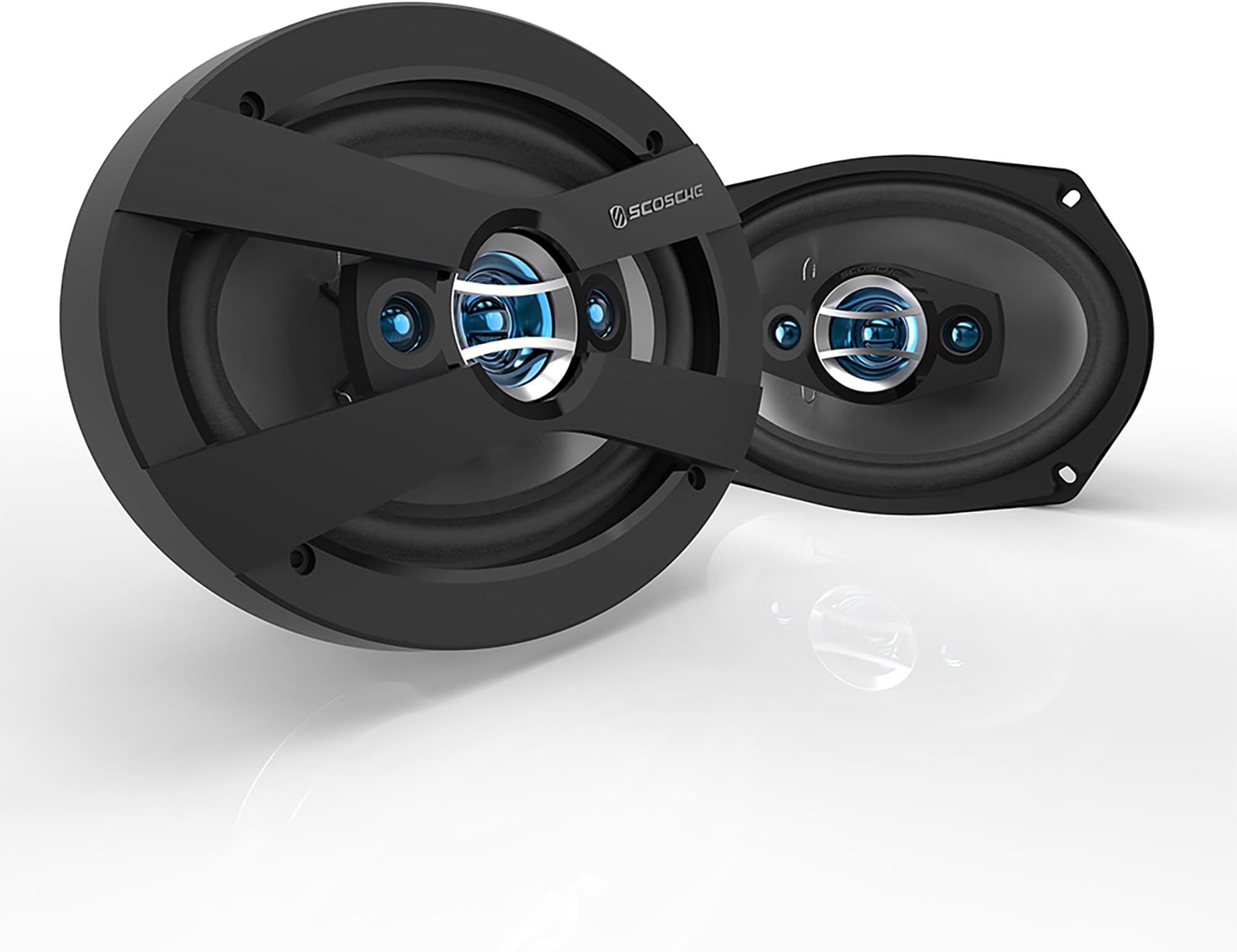 Amazon.com: Scosche HD6504 - High-Performance 6.5" 4-Way Full Range Car ...