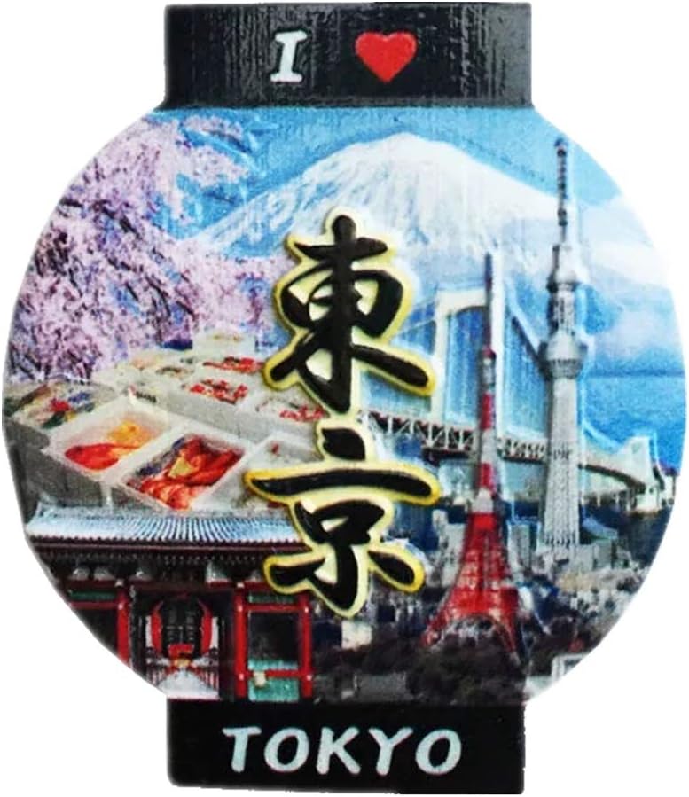 Amazon.com: Tokyo Japan 3D Fridge Magnet Resin Handmade Craft Tourist ...