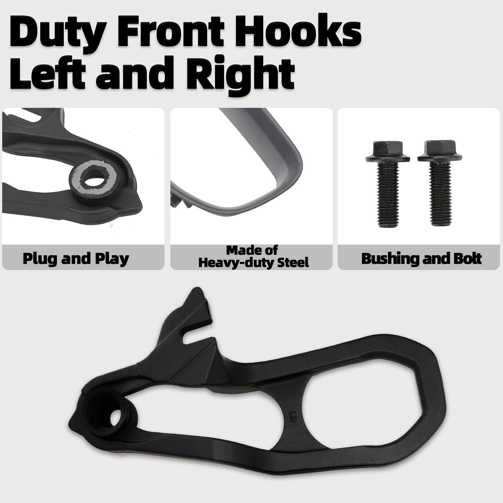 Snapklik.com : MITZONE Front Tow Hooks Right & Left