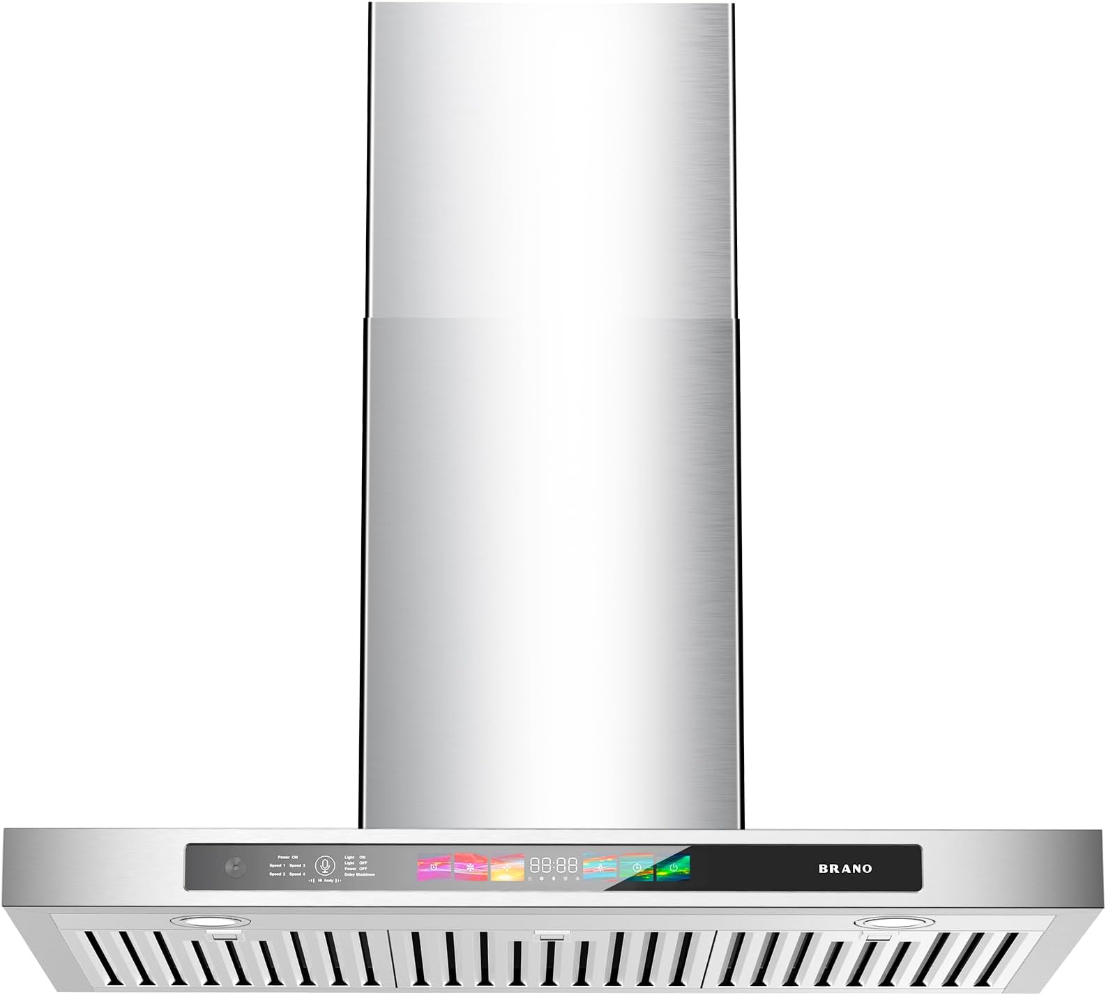Amazon.com: GE Wall Mount Range Hood | 30 Inch Kitchen Exhaust Fan with ...