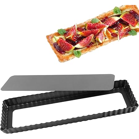 Amazon.com: Gobel Rectangular Tart Pan - 4 × 14: Rectangle Tart Pan ...