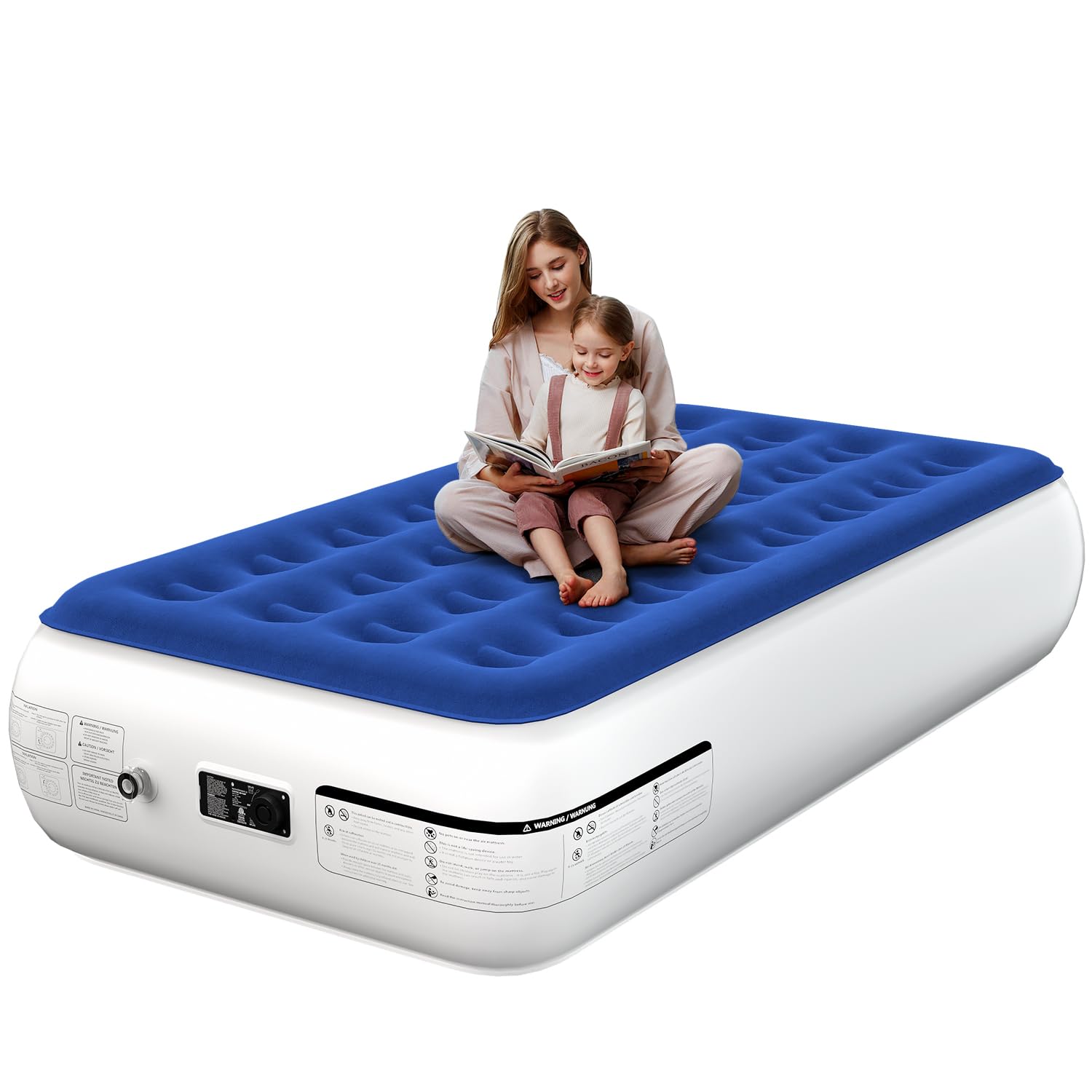 Amazon.com: Xsleep Twin Air Mattress with Built in Pump Luxurious ...