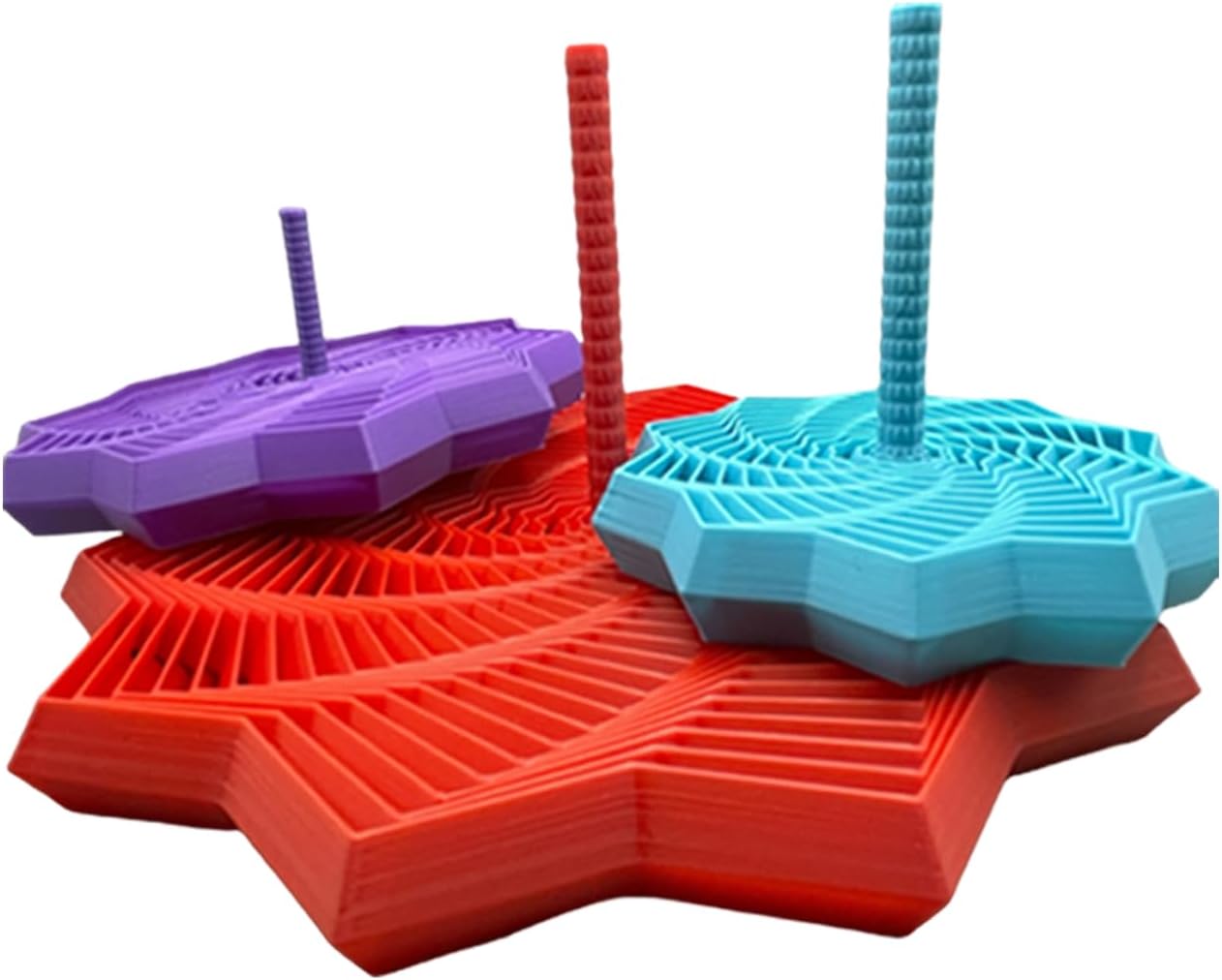 Amazon.com: 3D Printed Expanded Sensory Fidget Star, 3D Printed Hexagon ...