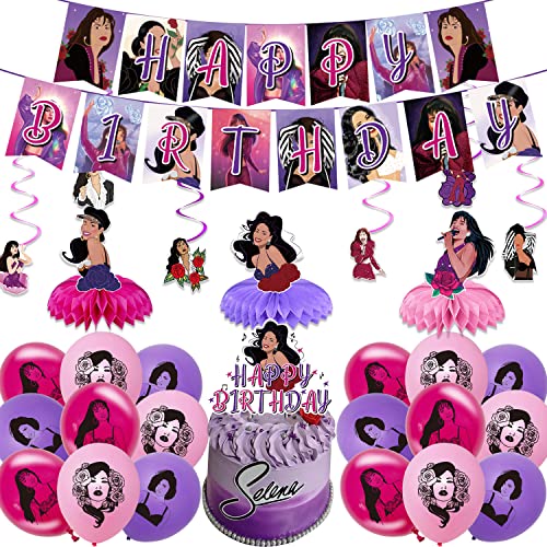 AYTTPG Selena Party Decoration, Cool Singer Selena Theme - Want It All