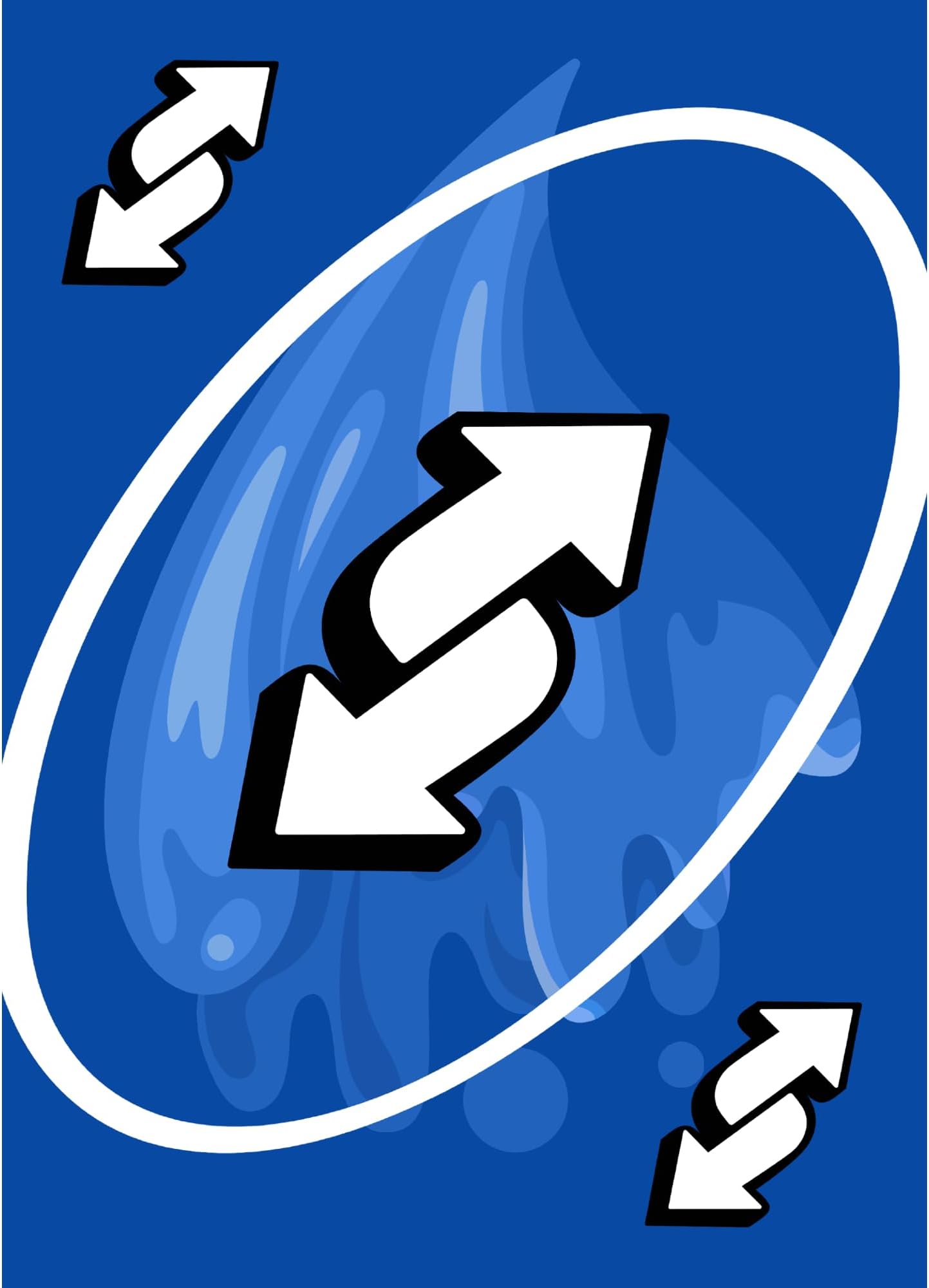 Amazon.com: (Mono Blue Reverse) - 100ct Matte TCG/MTG Card Art Sleeves ...