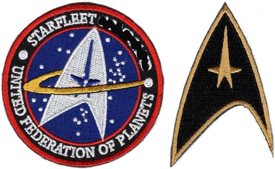 Amazon.com: Ata-Boy Star Trek Command Insignia Patch Patch, Iron On ...