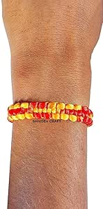 Amazon.com: SHIVDEV Craft Mauli Silk Thread Kalawa Pooja Dhaga for (Men ...