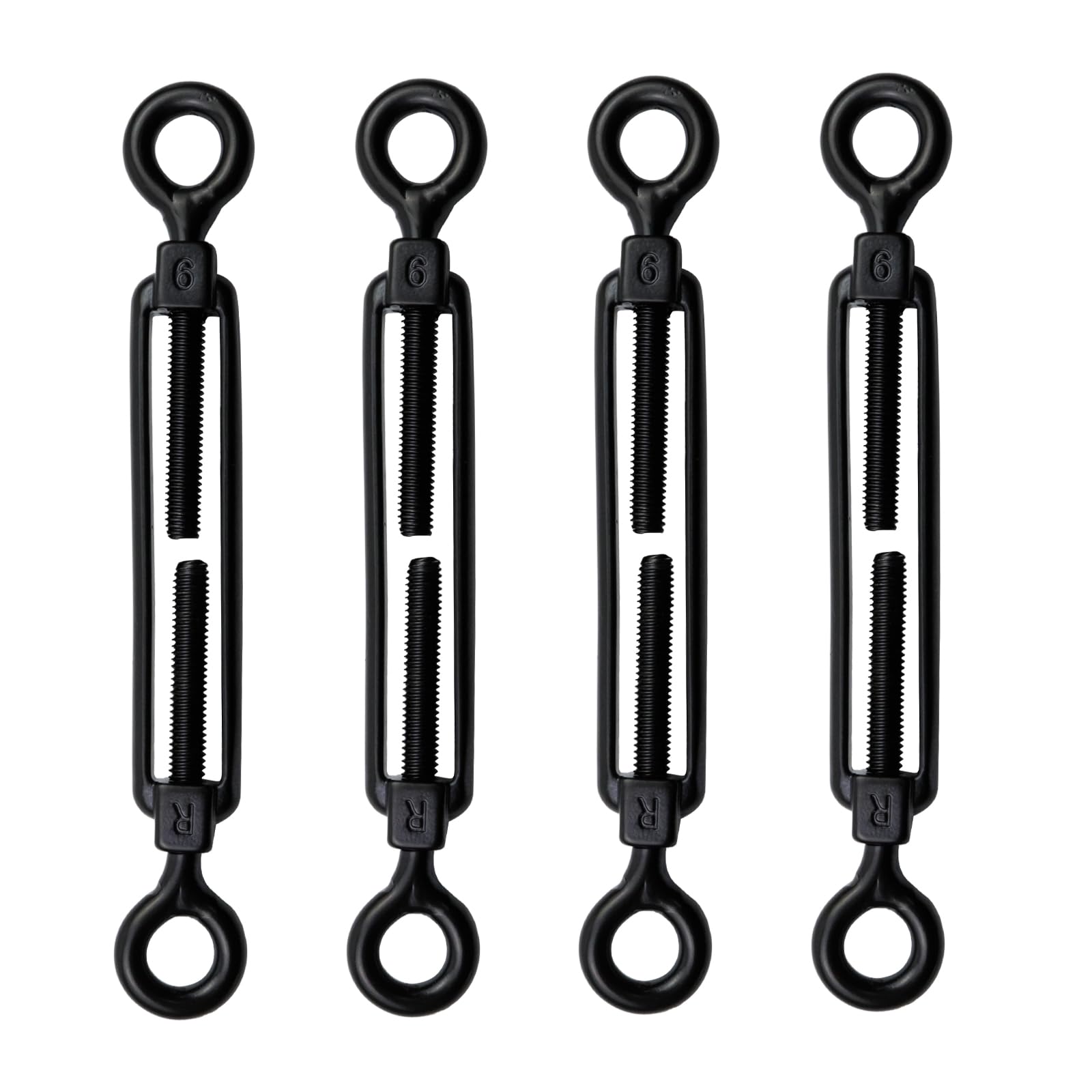 Snapklik.com : M6 Turnbuckle Eye And Eye,4Pcs M6 304 Stainless Steel ...