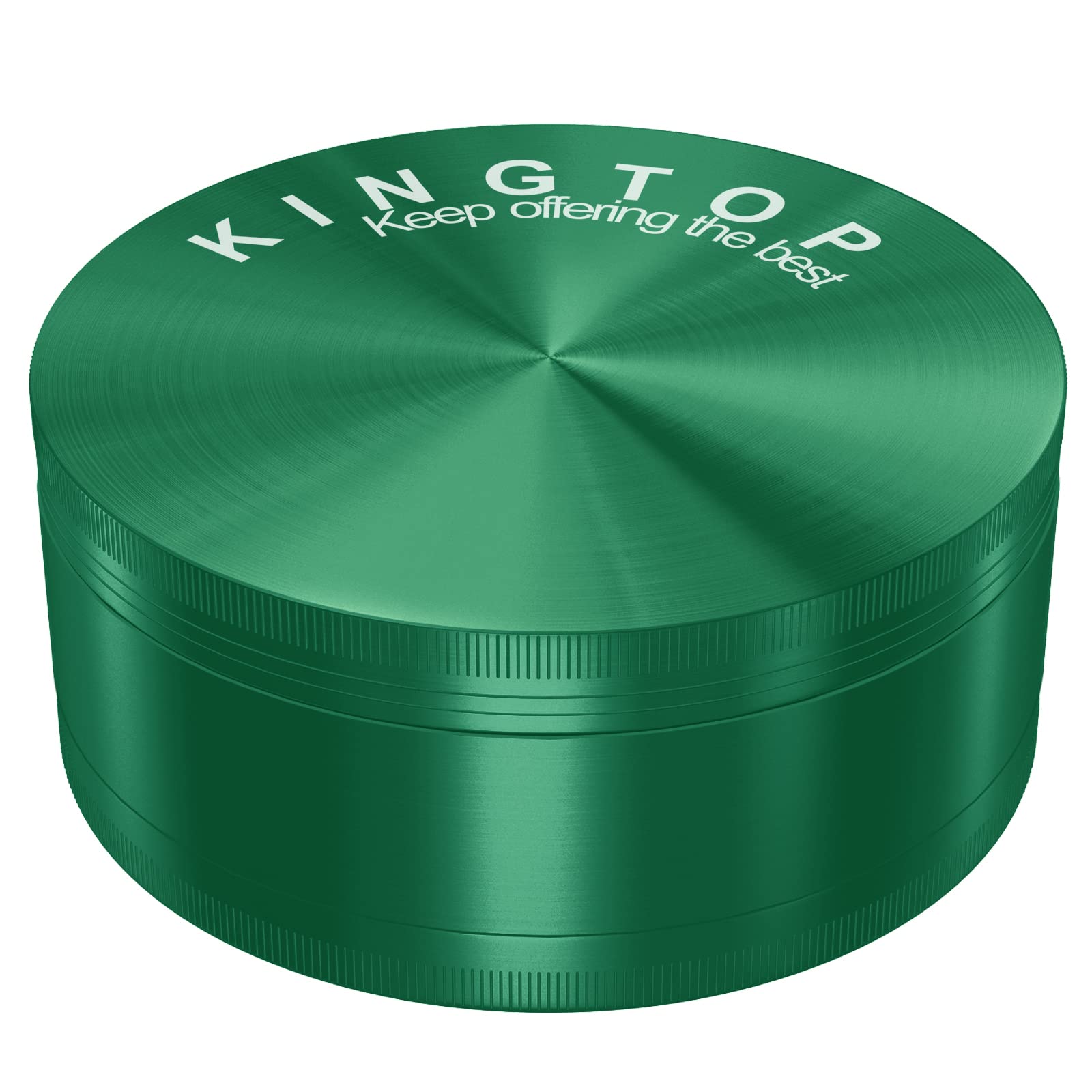 Snapklik.com : KINGTOP 3 Inch Large Spice Grinder, Zinc Alloy Mills