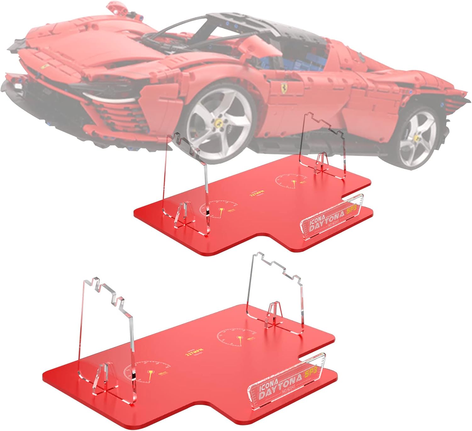 Amazon.com: Vaodest Acrylic Display Stand for Lego Technic Ferrari SP3 ...