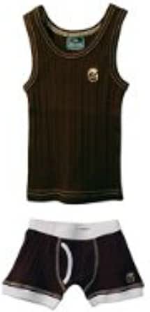 Amazon.com: Knuckleheads Little Boys Skivvies Set (12/18 Months, Black ...