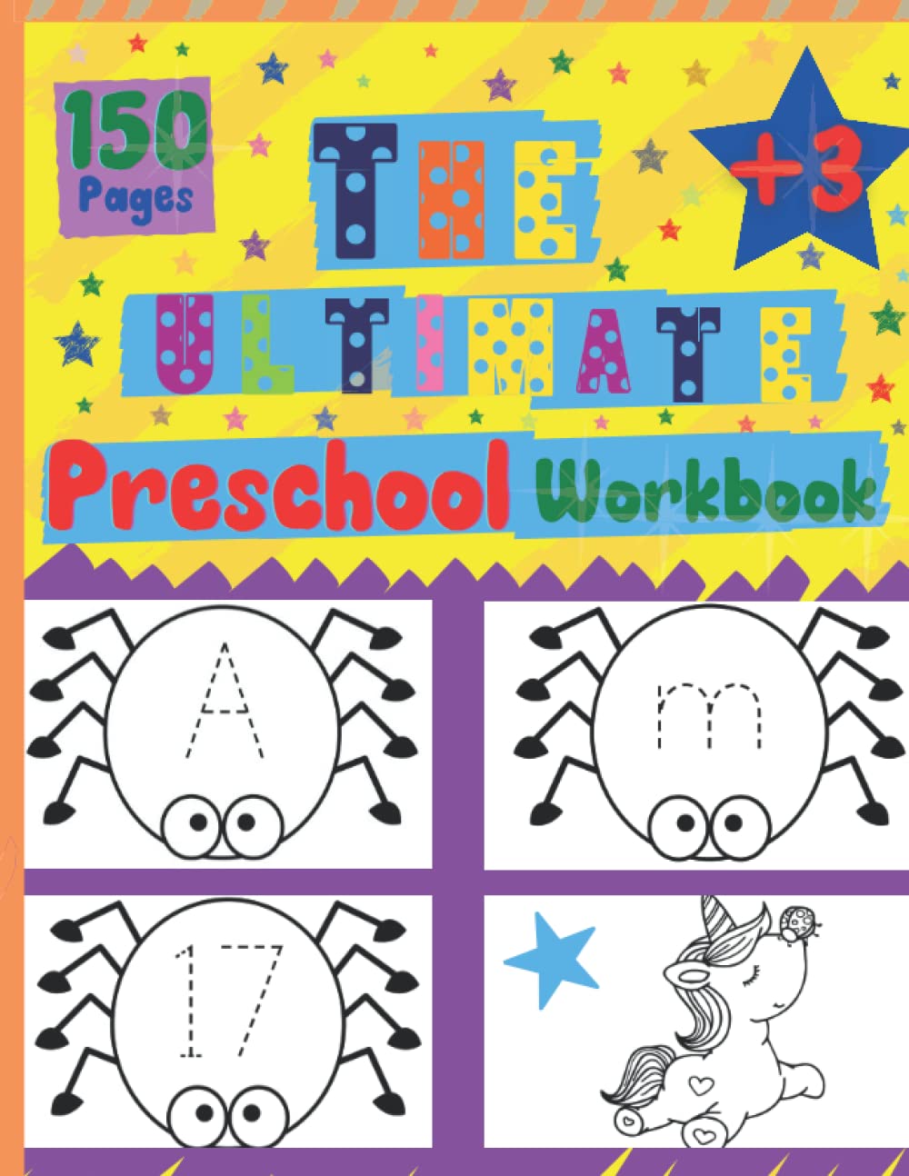 Buy Big Preschool Workbook Ages 3-5: Big Kindergarten Workbook, Trace ...