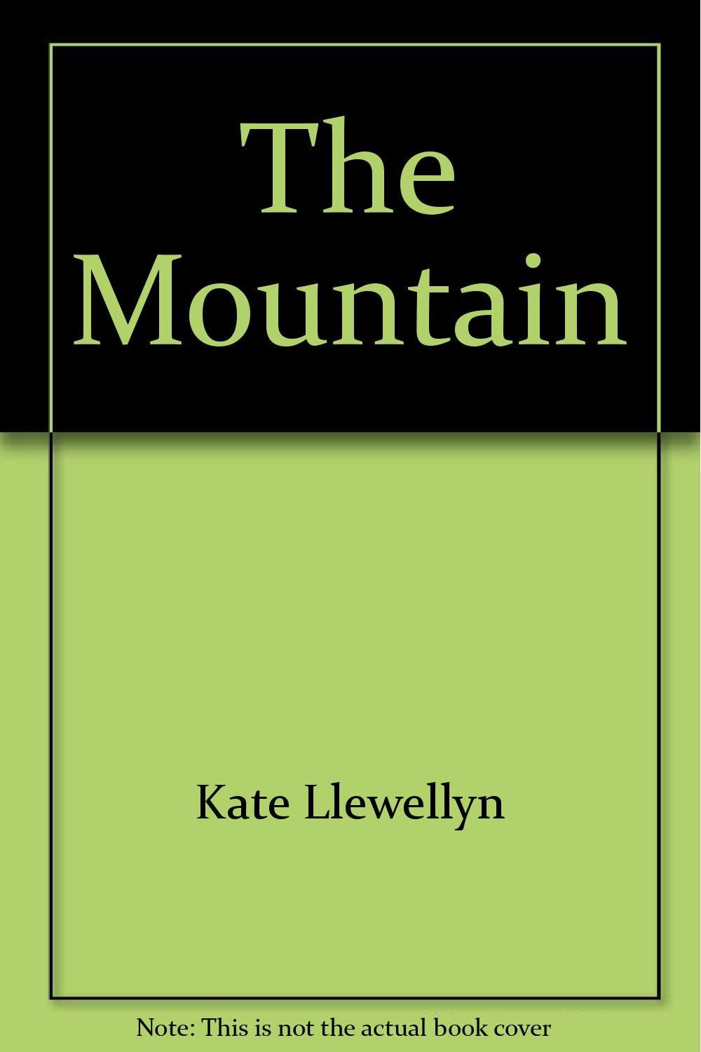 The mountain: Llewellyn, Kate: 9780949873309: Amazon.com: Books