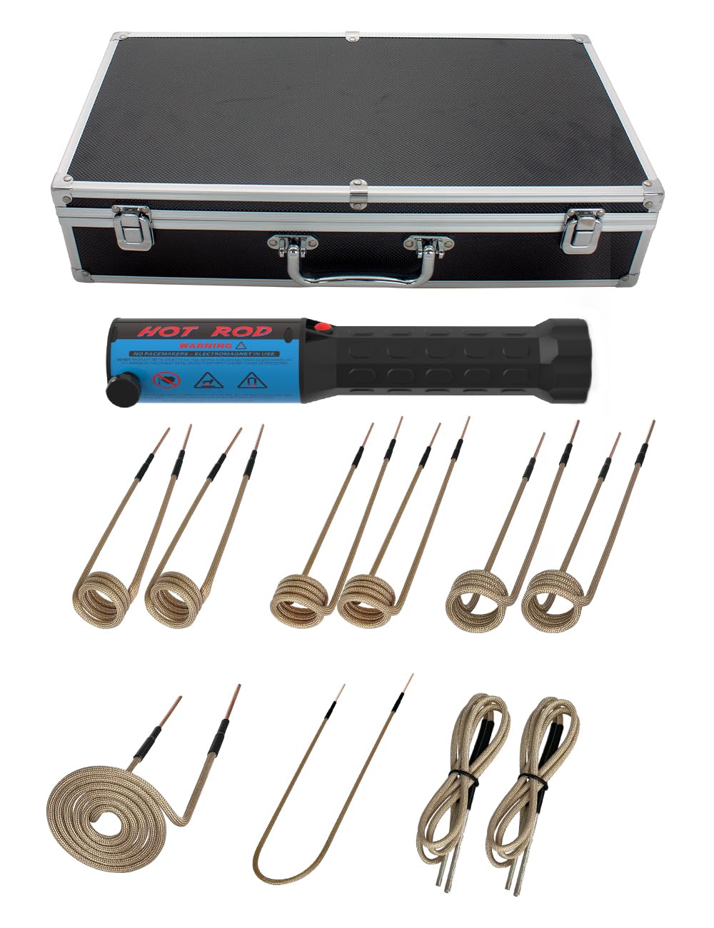 Magnetic Induction Heater Kit - 1000w 110v heat with 10 Coils for Rusty ...