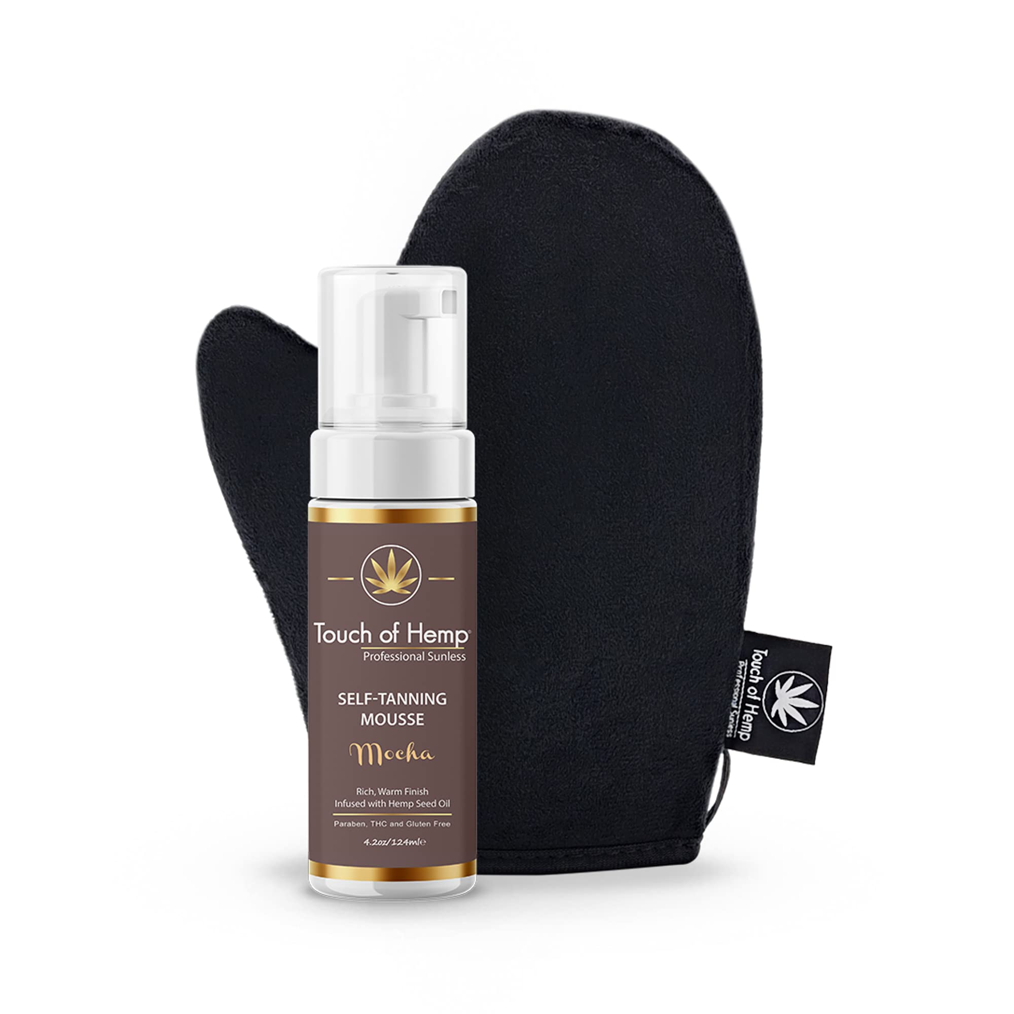 Amazon.com : Tanning Foam Self Tanner with Mitt | Sunless Tanner ...