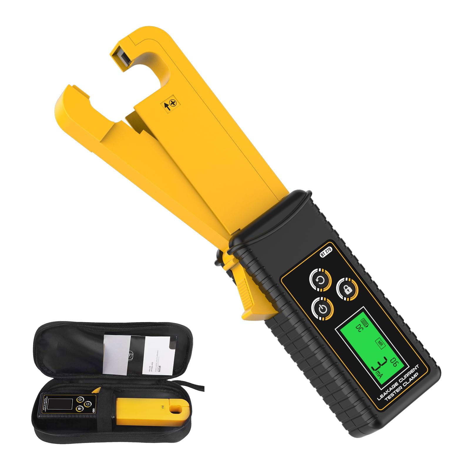 KAISAL Digital Clamp Meter, AC/DC Leakage Clamp Meter Non-contact ...