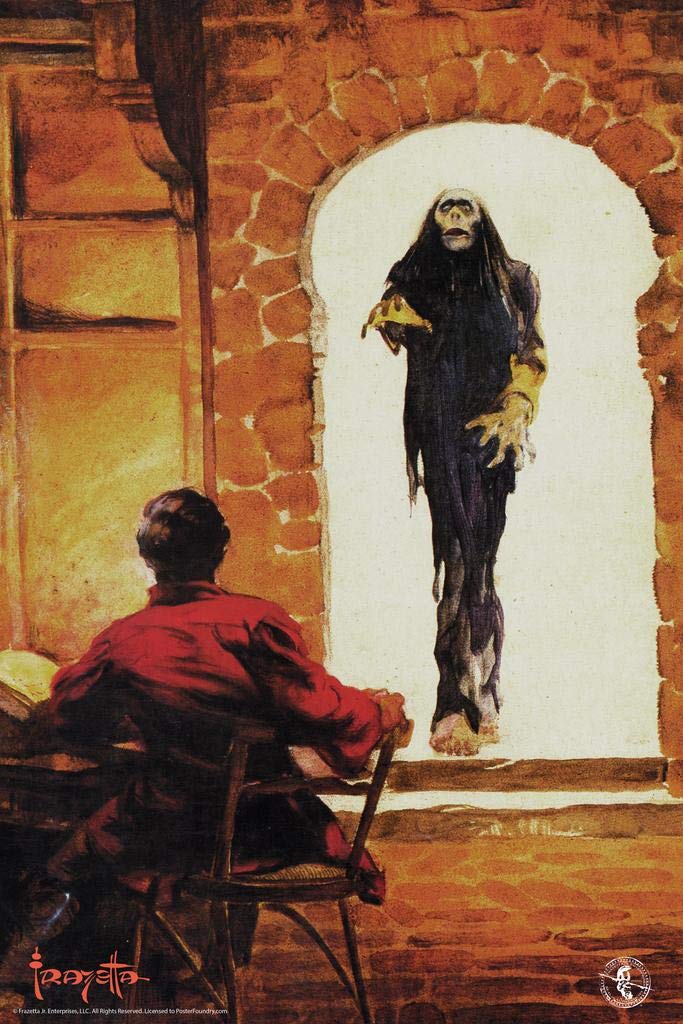 Amazon.com: Frank Frazetta Zombie Horror Science Fiction Fantasy ...