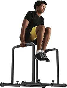 Dripex Adjustable Dip Bars - 500kg Dip Station, Portable and Functional ...