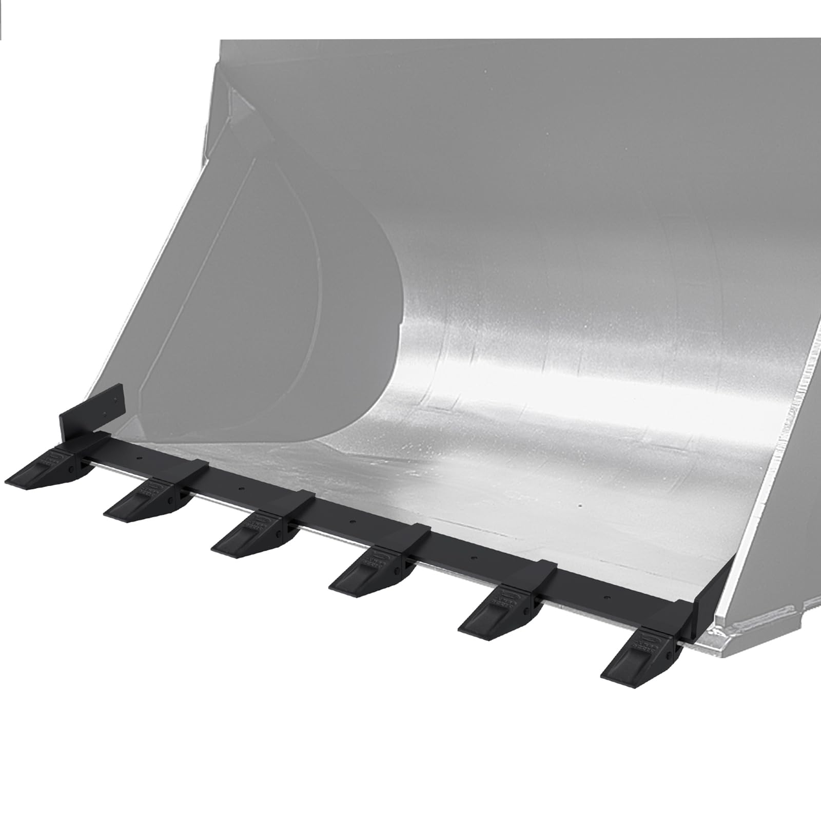 Snapklik.com : 60" Bucket Tooth Bar, 23TF Bolt-on Tractor Bucket Teeth ...