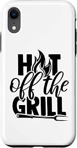 Amazon.com: iPhone XR Father's Day BBQ Hot off the Grill Grilling Case ...