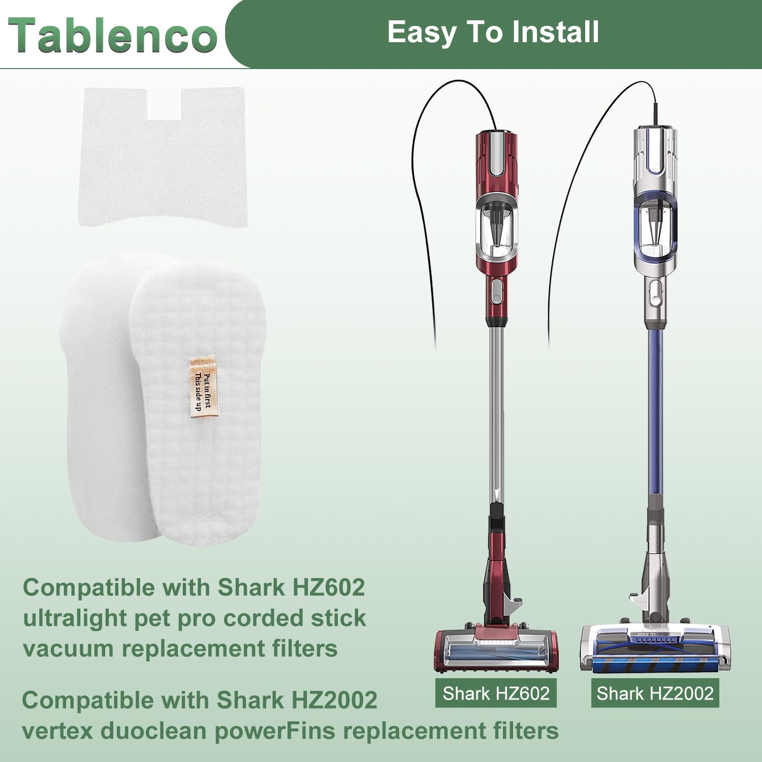 Snapklik.com : For Shark HZ602 Filter Replacement Ultralight Pet Pro ...