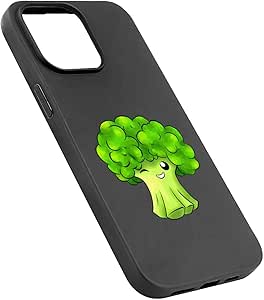 Amazon.com: Broccoli Cartoon Cell Phone Case Full-Body Protection Cover ...