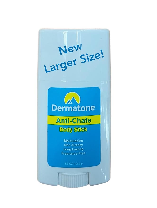 Amazon.com : DERMATONE Anti Chafe Balm | No Chafing Stick | Larger Size ...