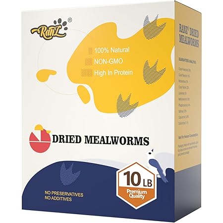 Amazon.com : 15Lbs Chubby Dried Mealworms Premium Mealworms Large ...