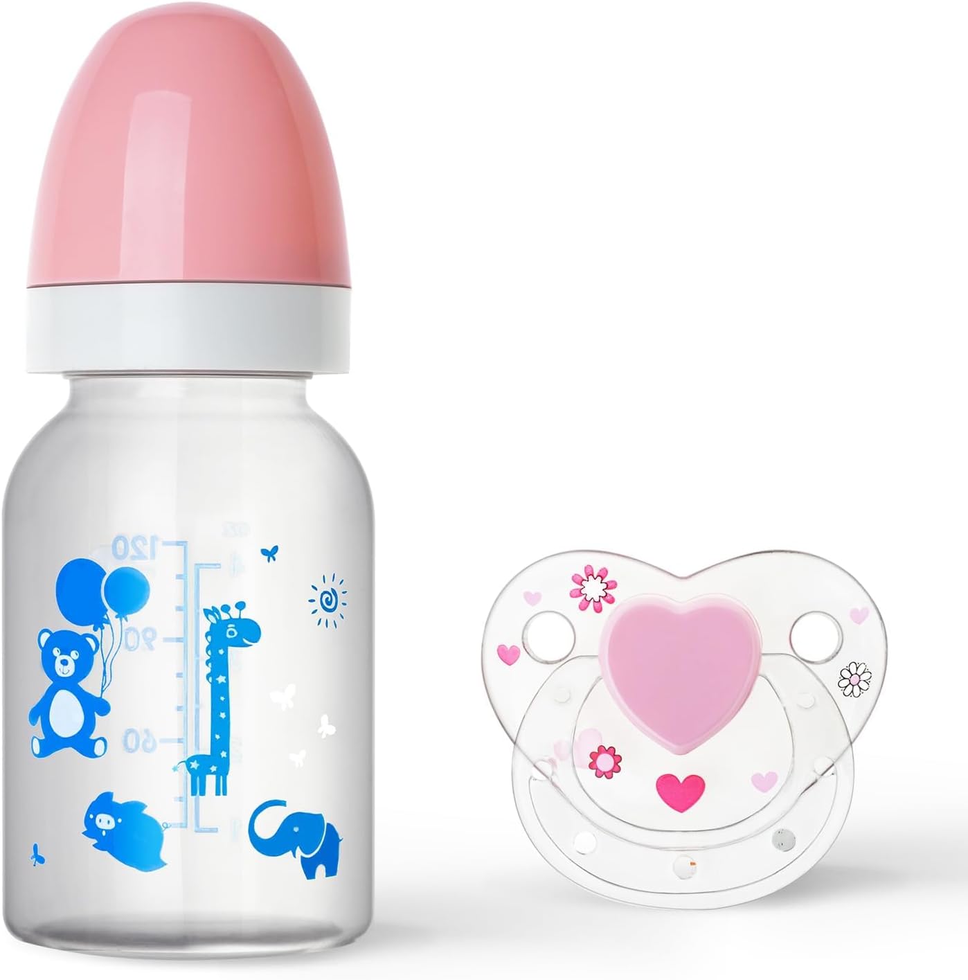 Amazon.com: JIZHI Baby Doll Bottle and Magnetic Pacifier Set, Baby Doll ...