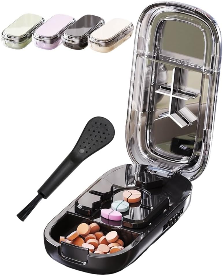 Amazon.com: Portable Pill Cutter, Pill Cutter Splitter for Small and ...