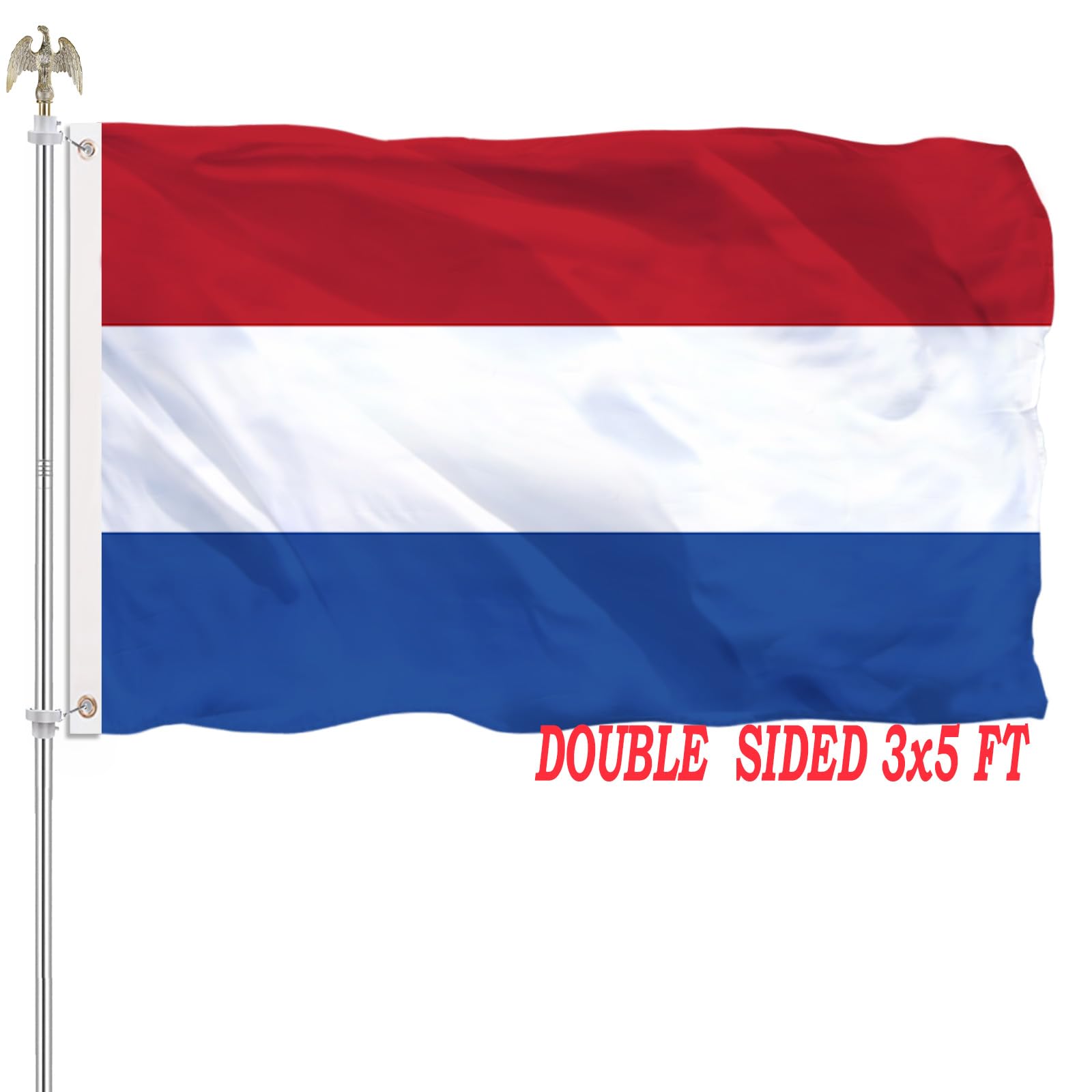 Amazon.com : 3x5 Netherlands Flag Outdoor Netherland Dutch Flags Double ...