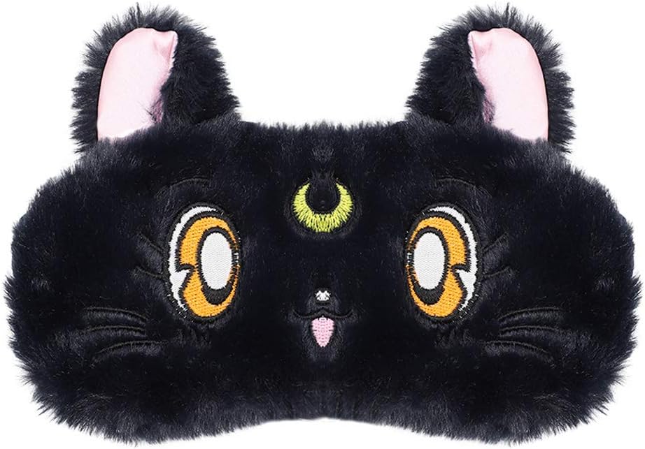 Amazon.com: Black Sleeping Mask Eyeshade Long Slim Ribbon Eye Mask Thin ...