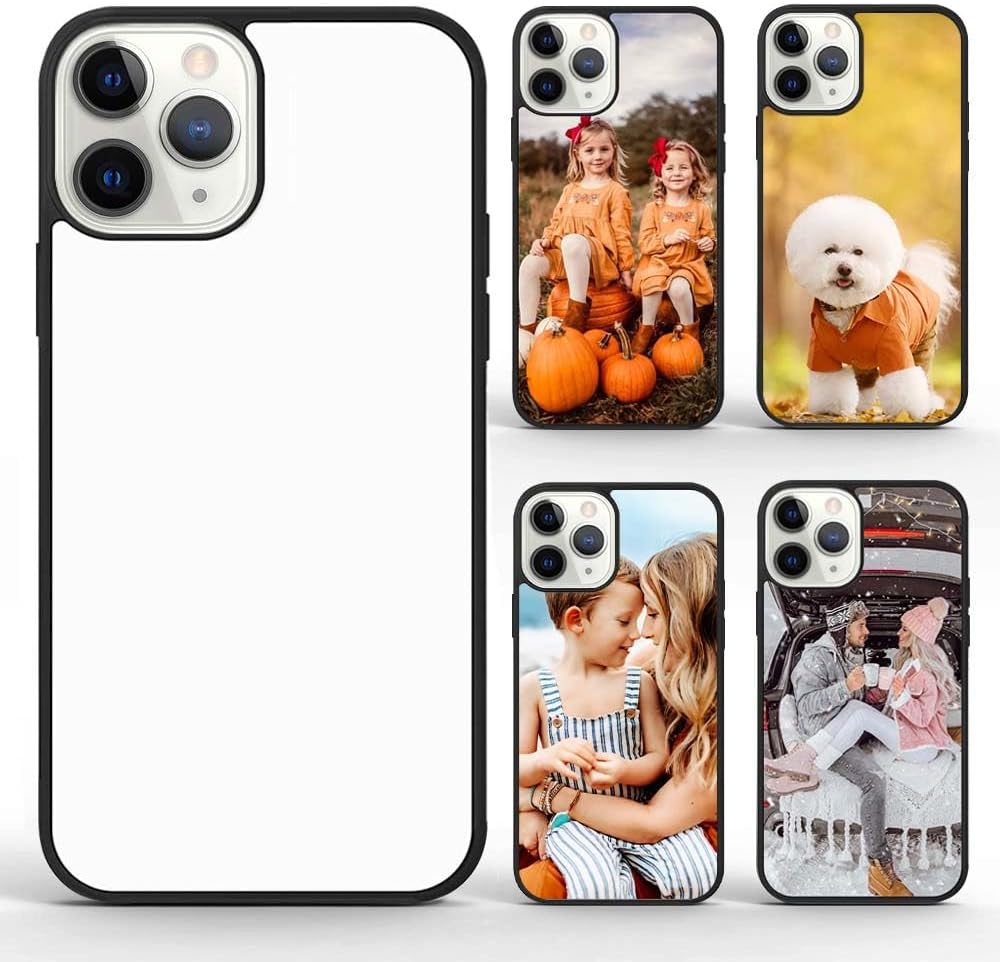 Amazon.com: FOQENCCI 5 Piece Sublimation Case for iPhone 11 Pro Blank ...