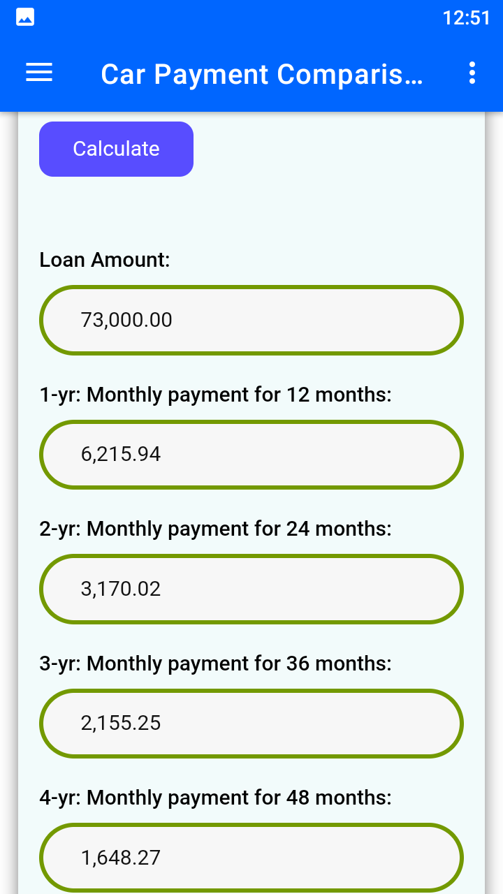 Car Payment Comparison Calculator Amazon Appstore For Android car-payment-comparison-calculator-amazon-appstore-for-android