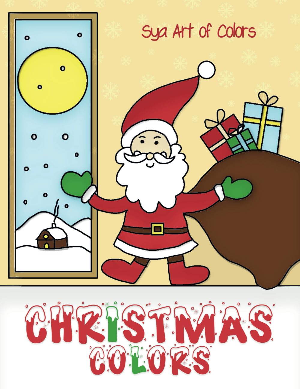 Christmas Colors: Coloring Book for Adults and Kids.: Sya Art, Sya Art ...