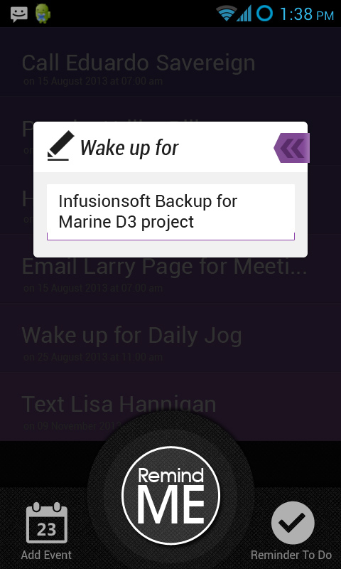 Remind Me - Quick Reminder App:Amazon.com:Appstore for Android
