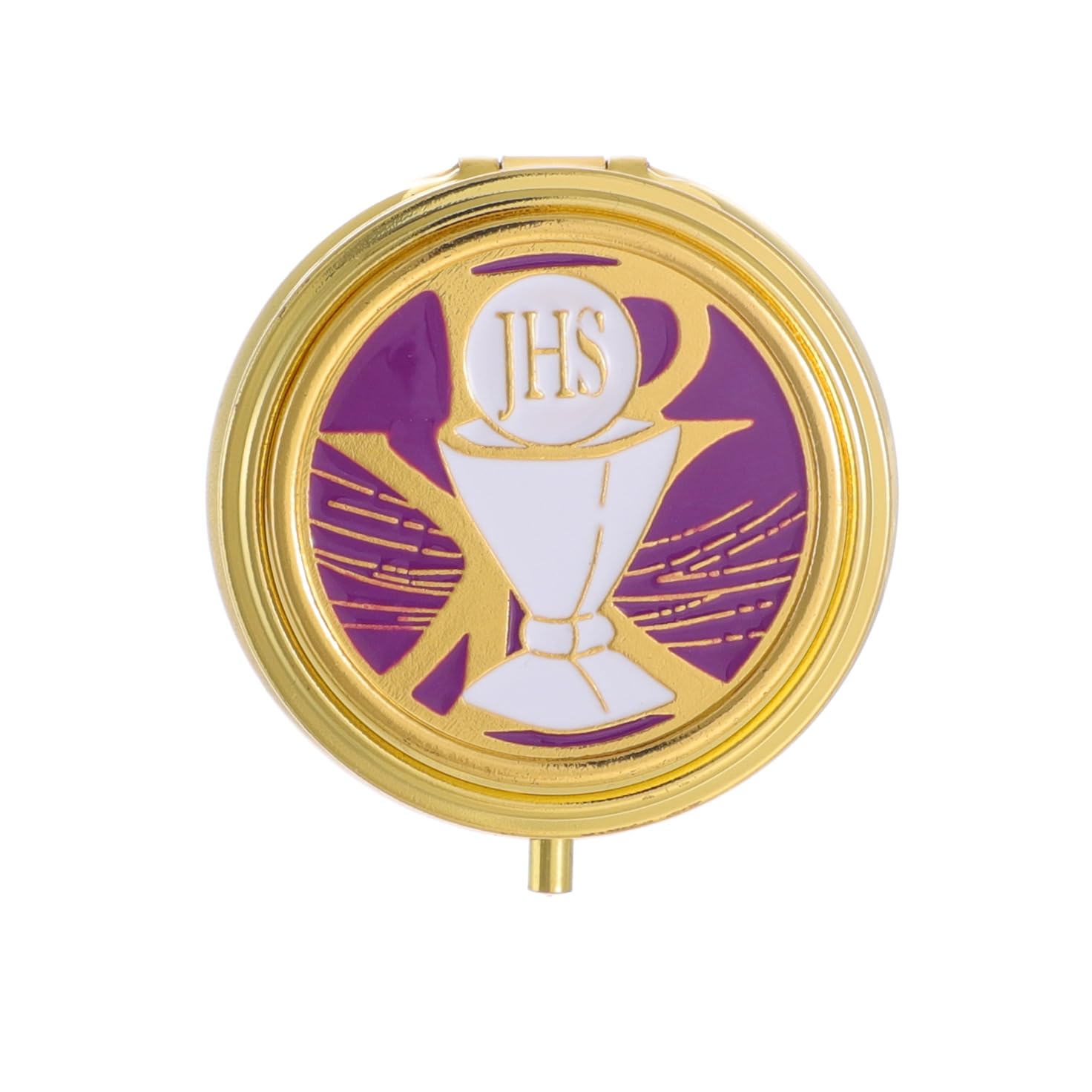 Amazon.com: KOMI Pyx for Communion Host Catholic, Baptism Keepsake Box ...