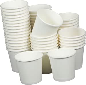Amazon.com: Anneome 100pcs Lightweight Paper Tasting Cups 1oz Small ...